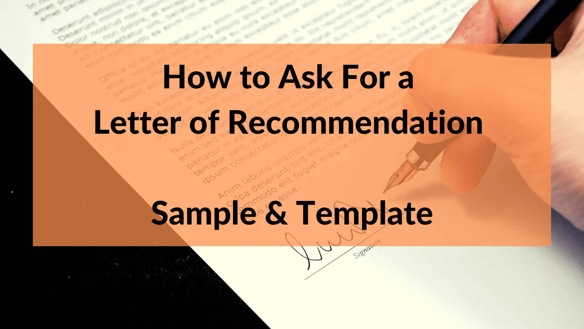 How To Request A Recommendation Letter Sample Template Wordvice How To Request A Recommendation Letter Sample Template Wordvice
