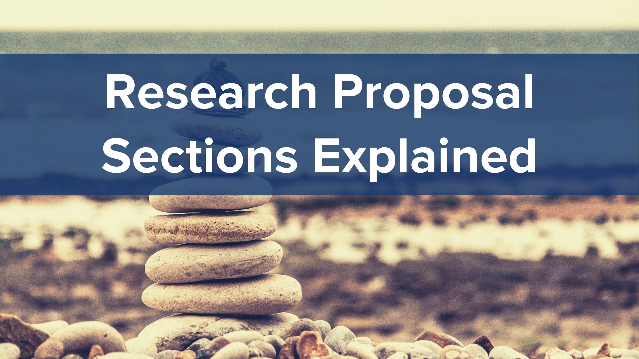 What Are The Sections Of A Research Proposal Wordvice